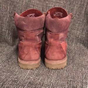Timberland | Shoes | Maroon Timberland Boots Size 85 | Poshmark